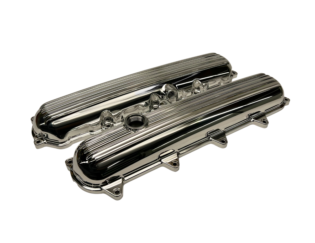 Billet Gen V LT Valve Covers - Polished Finish - by Rad Rides – Pro ...