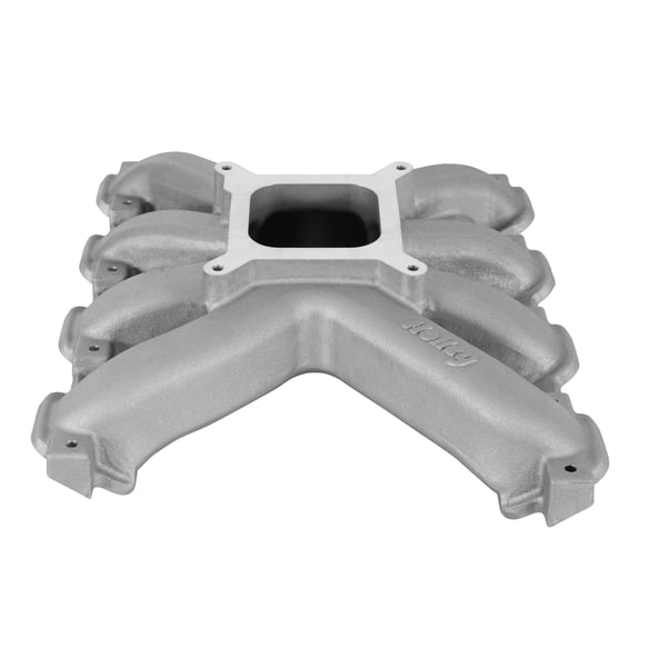 Gen V LT Single Plane Intake by Holley - Carbureted - Cast Aluminum L8 ...