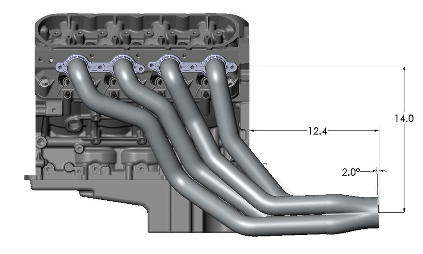 Ultimate Headers LS Swap 67-81 F-Body Long Tube Headers 321 Stainless ...